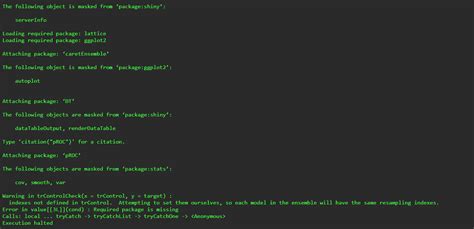 R Error In Value 3l Cond Required Package Is Missing Stack