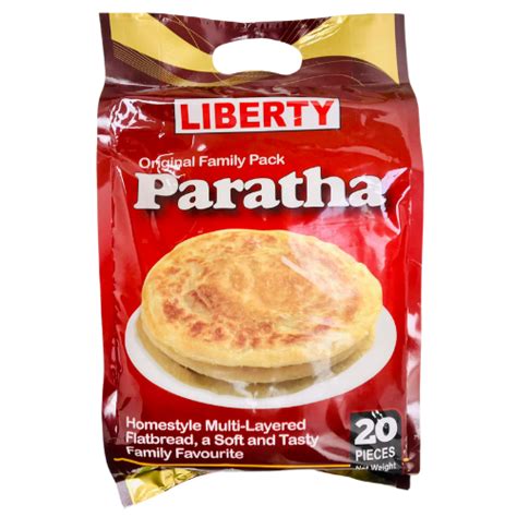 Liberty Frozen Plain Paratha Variety Foods Uk