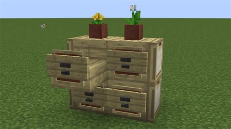 How To Make Drawers In Minecraft Bedrock At Wilford Shaw Blog
