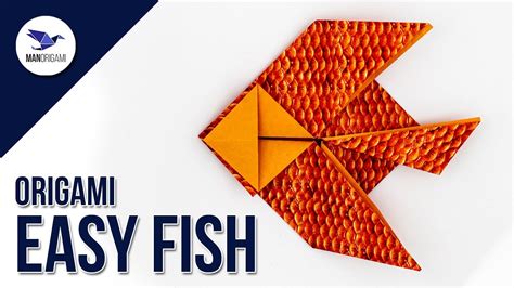 How To Make A Paper Fish Origami Tutorial YouTube
