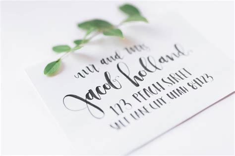 Custom Envelope Addressing Etsy