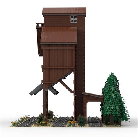 Moc 66138 Wood Coaling Tower Letbricks