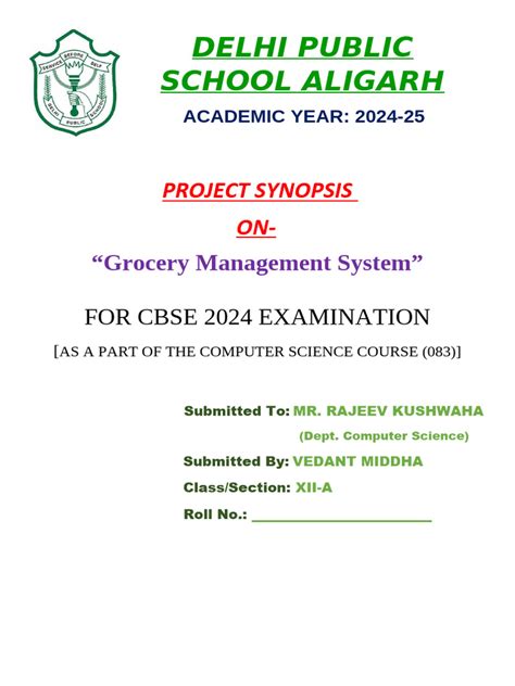 Grocery Management System Pdf Relational Database My Sql