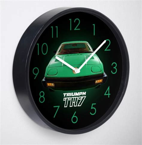 Triumph Tr7 Java Green Clock Wstr7cg