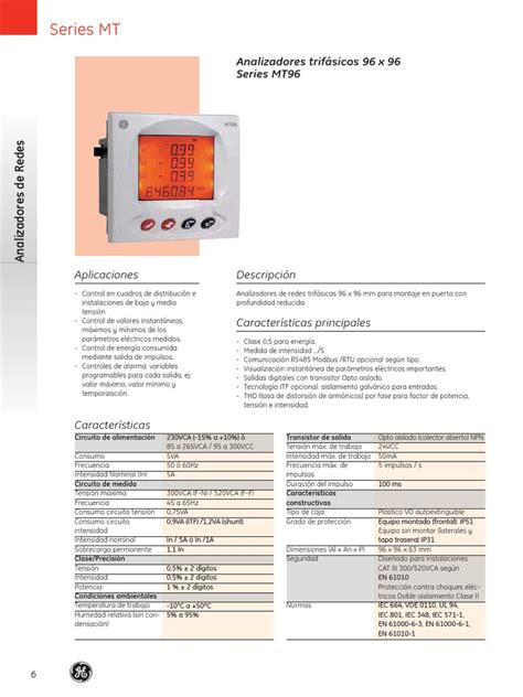 Analizador Mt 961 2 Pdf Corriente Eléctrica Transistor