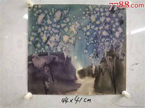 老画家家中流出的水彩画4～个别有款自识（尺寸见图）~水粉水彩原画方寸之家【7788收藏收藏热线】