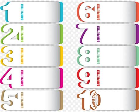 欧式现代数字ppt矢量元素png图片素材下载 图片编号10846084 Png素材网