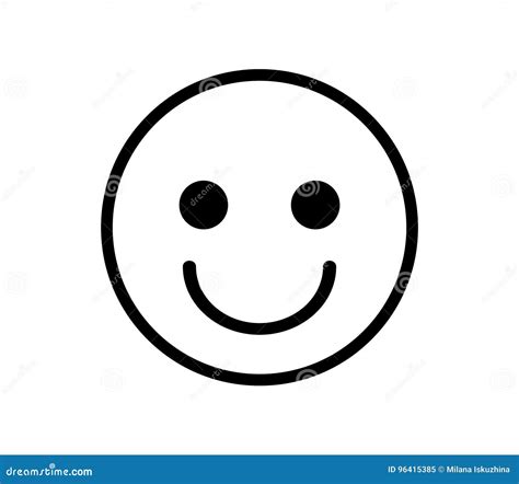 Icon Smail. Smiles Icon Vector Stock Vector - Illustration of ball ...