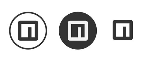 Npm Icon Isolated On White Background Flat Vector Illustration Stock