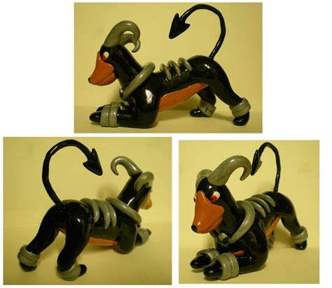 Commission Houndoom By Foureyedalien On Deviantart