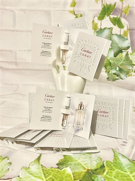 12 Pcs Set Cartier Carat Eau De Parfum Perfume 005 Fl Oz Mini