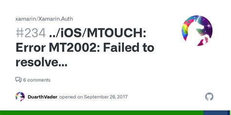 IOS MTOUCH Error MT2002 Failed To Resolve System Json JsonValue