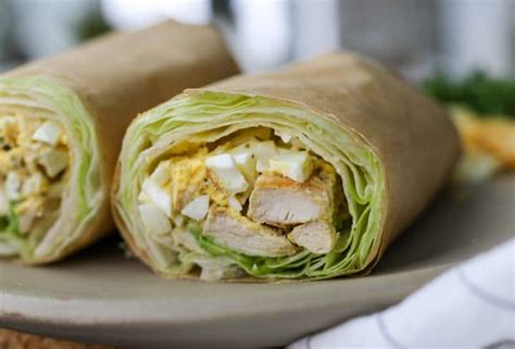 Chicken Caesar Salad Wrap Healthyish Foods