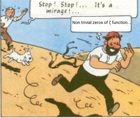 Captain Haddock Having ζ Hallucinations R Mathmemes