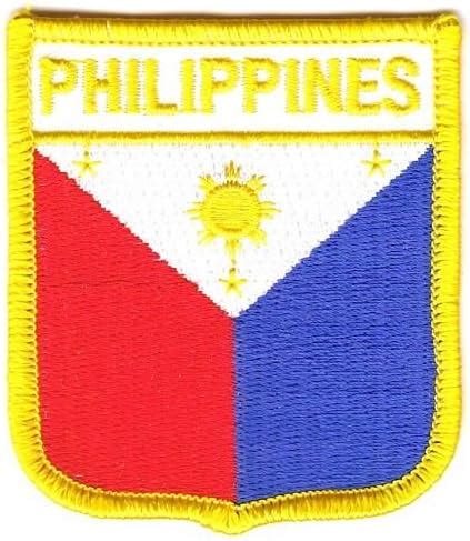 Wappen Aufnäher Patch Philippinen Flagge Fahne FLAGGENMAE Amazon de Sonstiges