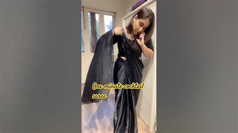 Eni Thand Ch Function Kaun Rakhda 🥶 One Minute Saree Ideas Grwm In