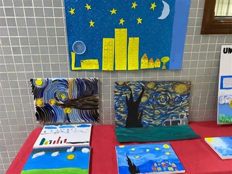 Releitura os anos obra A noite estrelada Colégio Liceu Salesiano
