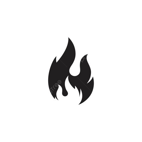 Flame Icon Fire Vector Design Burn Symbol Design Vector Burn Symbol