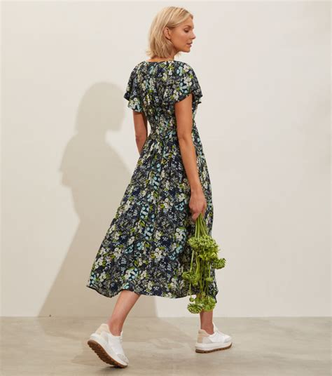 Šaty Odd Molly Hannah Long Dress Deep Asphalt Vermont Cz