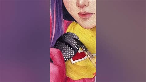 Watercolor Portrait Painting Youtube