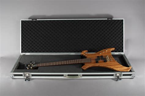 2003 Warwick Buzzard Bo Zebrawood 4 String Bass Guitar Guitar Chimp