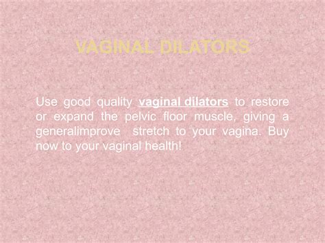 Vaginal Dilators By Vuva Tech Issuu