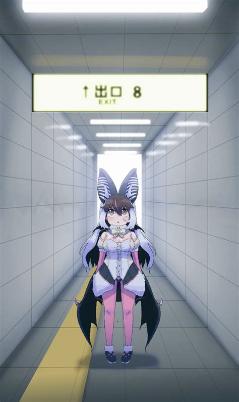 Brown Long Eared Bat Kemono Friends And 2 More Drawn By Onajisokudo