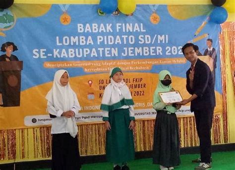 Pelajar Mi Unggulan Nuris Raih Juara 3 Pidato Bahasa Inggris Di
