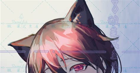猫耳 【私稿】猫女头像 酸菜咸鱼渣のイラスト Pixiv