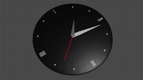 clock animation youtube