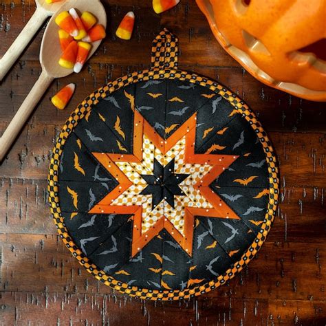 Folded Star Hot Pad Pattern Etsy