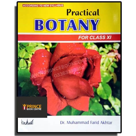 Practical Book Botany For Xi Pre Medical By Dr Fareed Akhter Prince