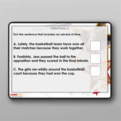 Year 3 Using Adverbs To Express Place Modelling Ppt Resource