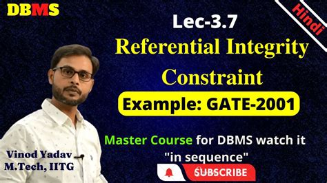 L37 Gate 2001 Referential Integrity Constraint Deletion Foreign
