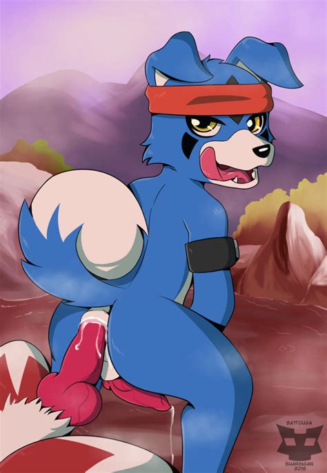 Post 4858201 Battouga Sharingan Crossover Digimon Gaomon Lycanroc