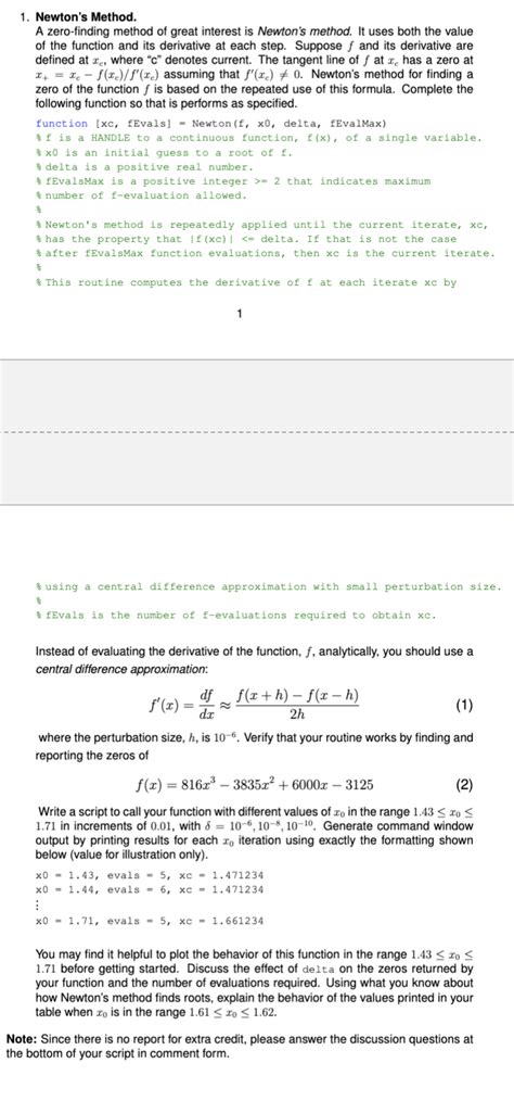 Solved Please Answer All Parts Using Matlab With Code