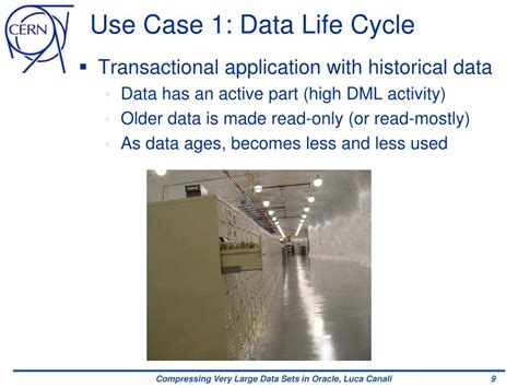 Ppt Compressing Very Large Data Sets In Oracle Powerpoint