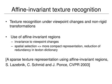 Ppt Recognition Of Textures And Object Classes Powerpoint Presentation Id1778271