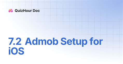 72 Admob Setup For Ios Quizhour Doc