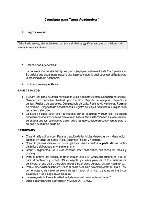 consigna ta4 consigan de la ta4 de informatica donde se explica los