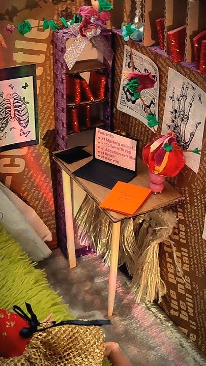 Кукольный дом для монстр хай своими руками Youtube