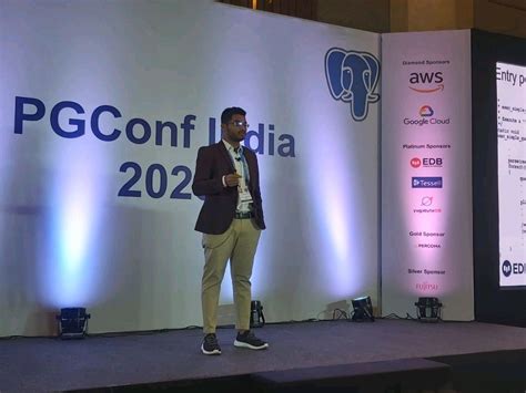pgconf india on linkedin postgresql pgconfindia