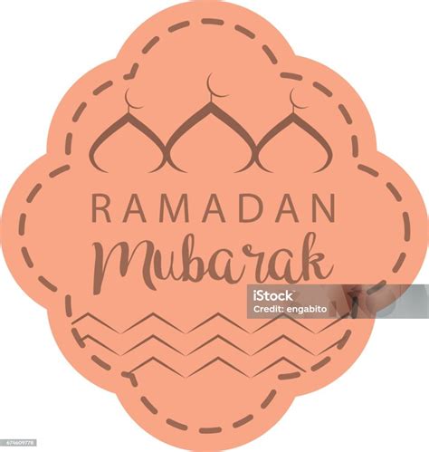 라마단 카림 무바라크 인사말 디자인 벡터 일러스트 레이 션 Eid Ul Fitr에 대한 스톡 벡터 아트 및 기타 이미지
