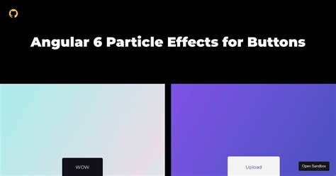 Angular Particle Effect Button Codesandbox