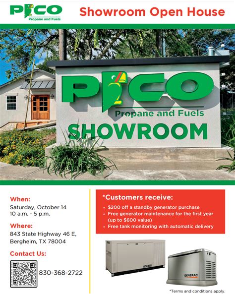 Open House Pico Propane