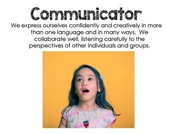 PYP Learner Profile Updated Combined Attitudes And Attributes