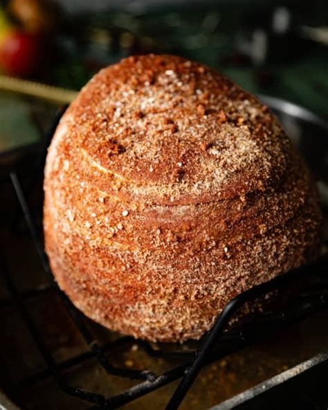 Bourbon Maple Glazed Ham Britney Breaks Bread