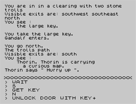 The Hobbit 48K ZX Spectrum 08 The King Of Grabs