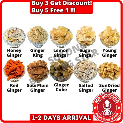 MR SOTONG BENTONG Organic Asam Halia Bentong Ginger Slice Bundle Honey