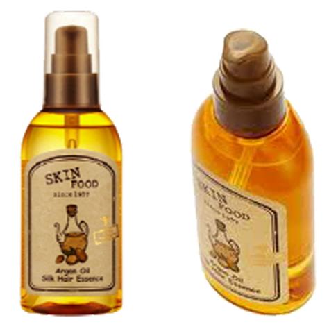 Bubblegum Happiness Review The Skin Food Argan Oil Silk Hair Essence